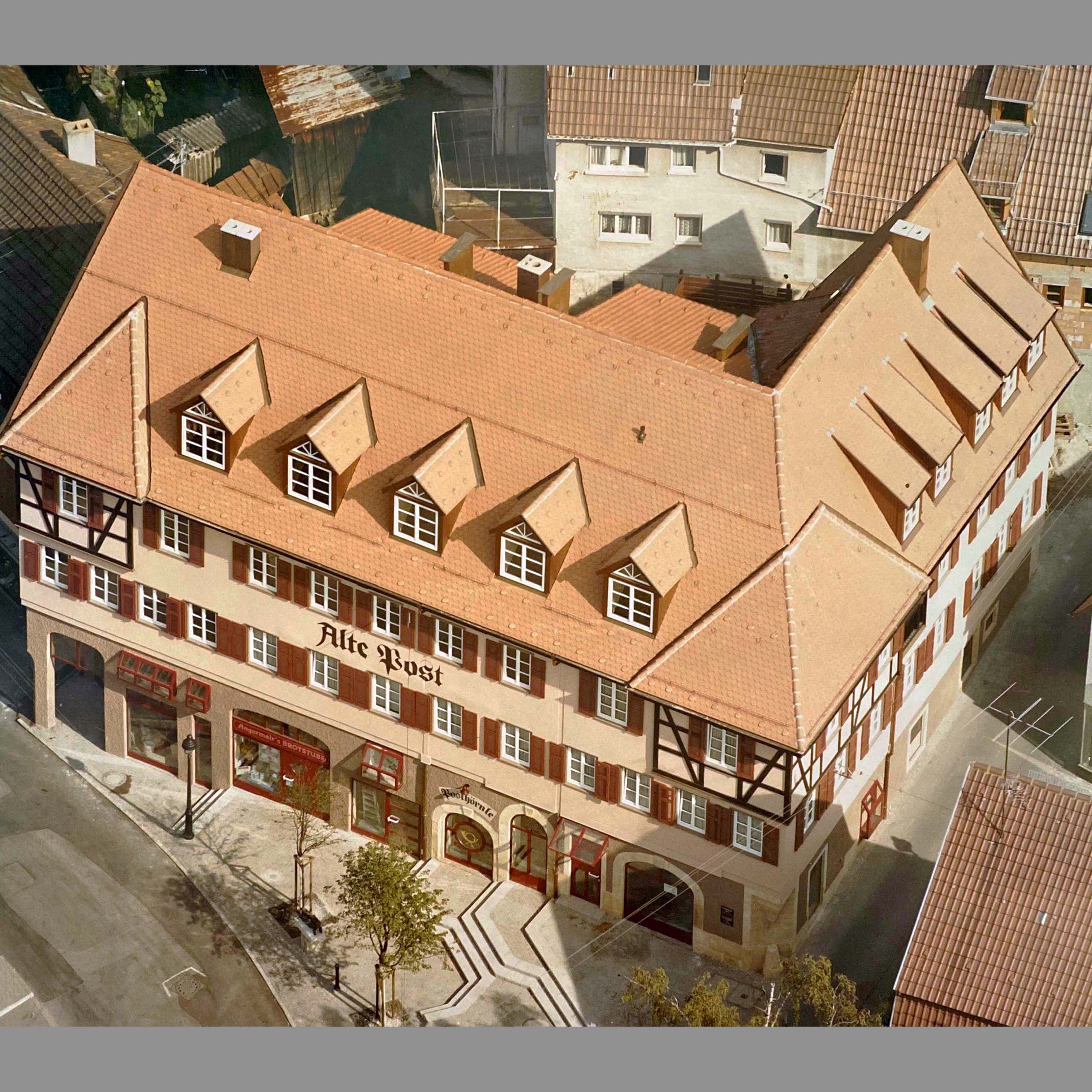 Alte Post Generalsanierung Landesdenkmal, 1980 - GOLZEARCHITEKTUR